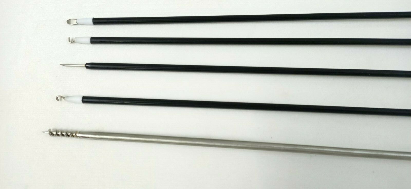 5pc Laparoscopic Myoma Screw/L-Hook/Spatula/J-Hook/Aspiration Needle ...
