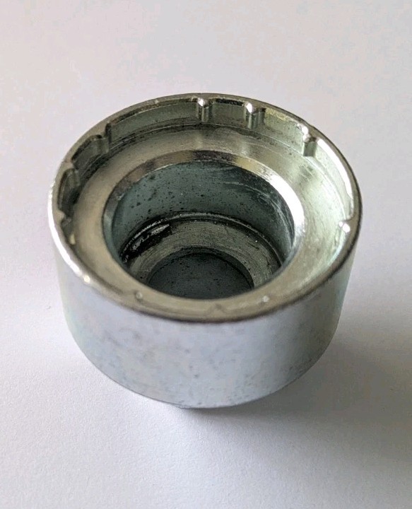 FORD LOCKING WHEEL NUT KEY FORD BROWN CIRCLE 83846B605 GENUINE FORD ...