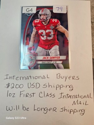 Jack Sawyer Buckeye Chrome 79 – Destiny Calls, Buy Now Eh Before My ...