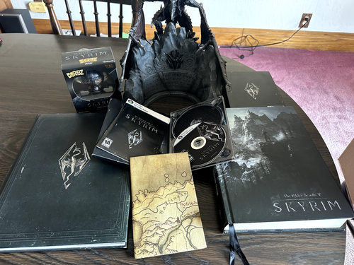 The Elder Scrolls v Skyrim Collector's Edition Strategy guide bundle | eBay