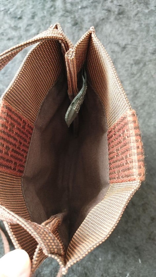 Excellent condition HERMES Sacoche Air Line Brown | eBay