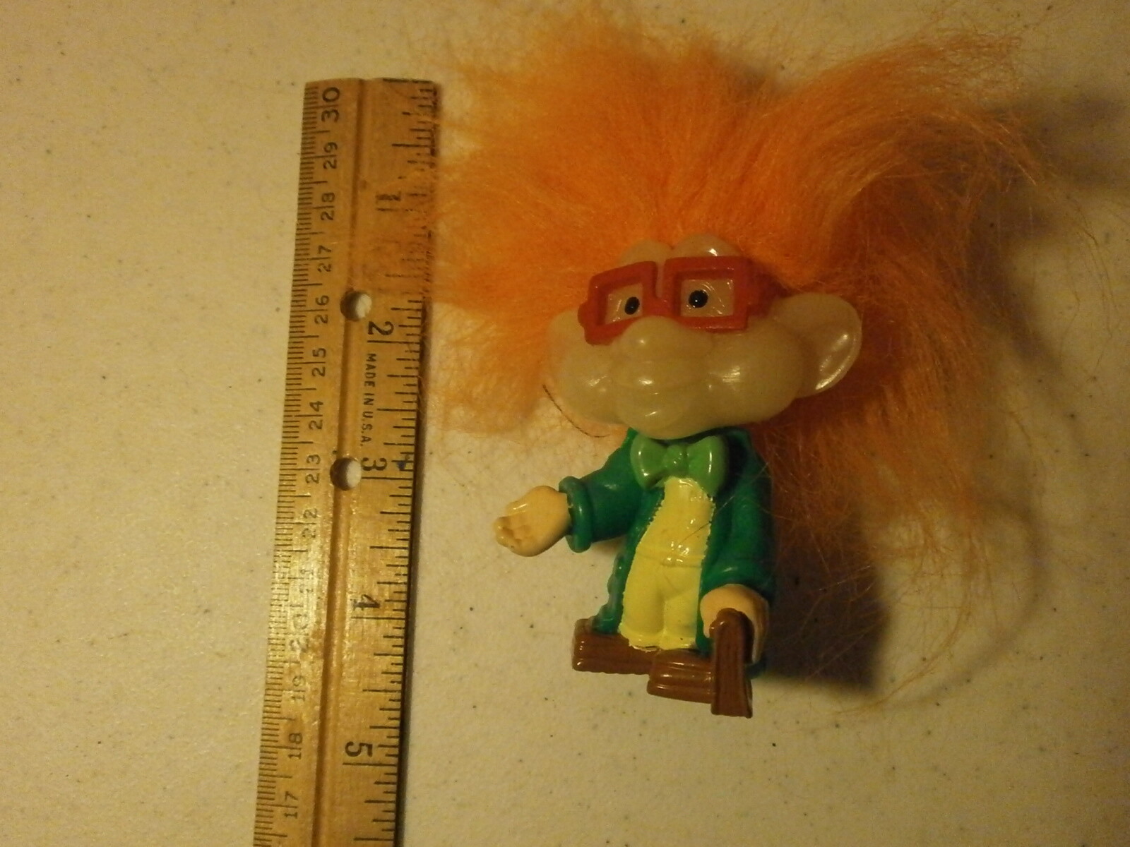 Troll-Burger King-Head Glows in the Dark-3"-1993-Vintage-Chucky | eBay
