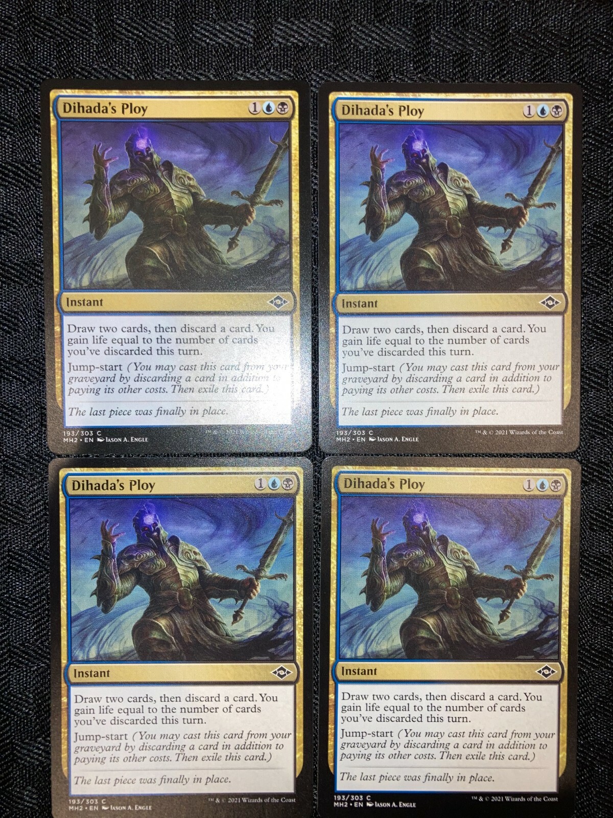 Dihada's Ploy x4 MTG C Modern Horizons 2 Mint Playset Magic the ...