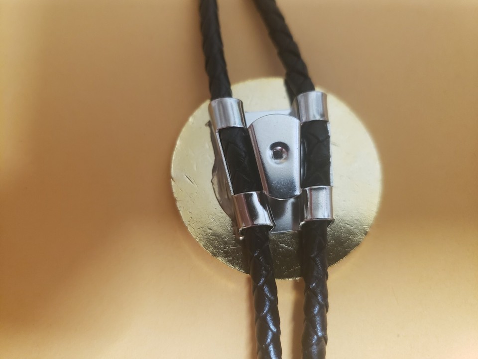 Masonic Dark Blue Past Master Bolo Tie. Black Leather 4mm Tie. | eBay