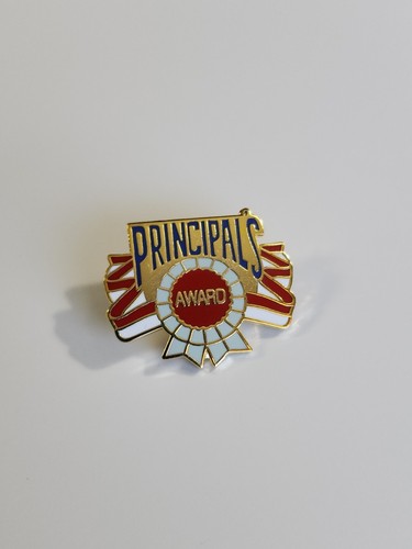 Principal's Award Lapel Pin Rosette Ribbon | eBay