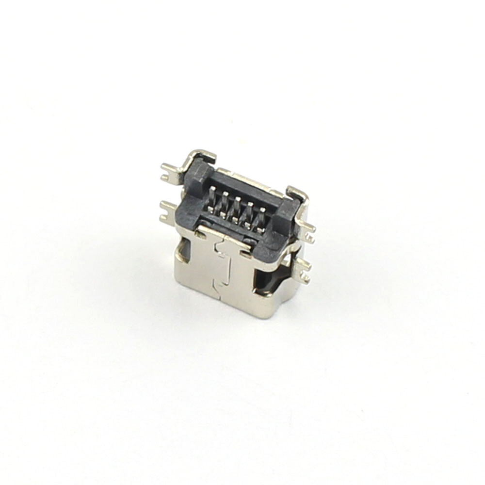 10Pcs Mini USB Type B 5 Pin 5P Female SMT SMD Panel Mount Connector ...