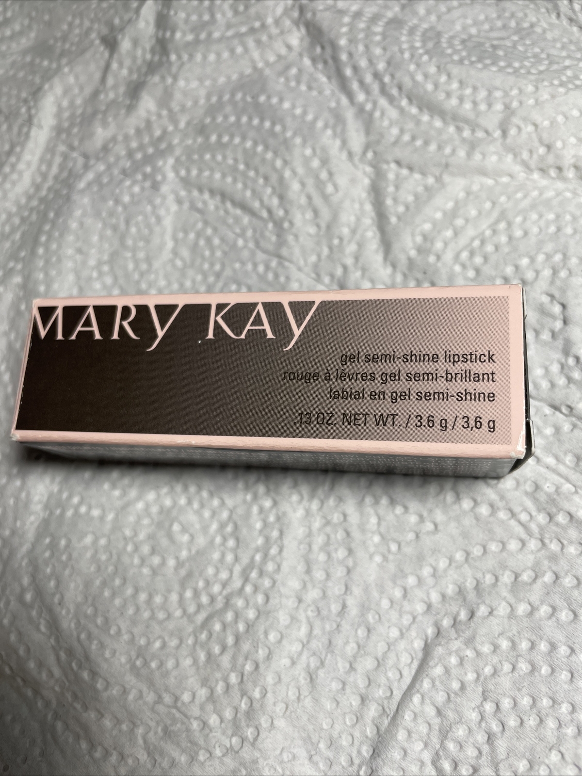 Mary Kay Gel ~ Semi-Shine Lipstick ~ Naturally Buff ~ Full Size ...