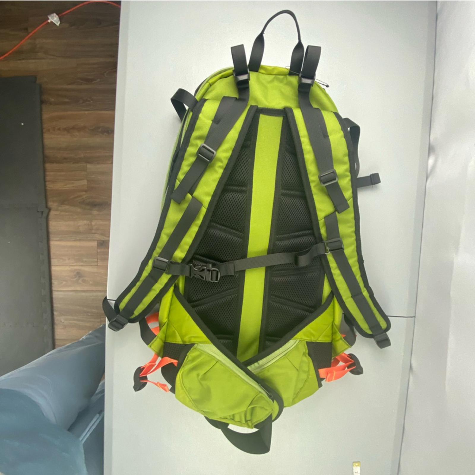 TOPI Outdoor Adventure Green Multi-Compartment Rugged Hiking Backpack ...