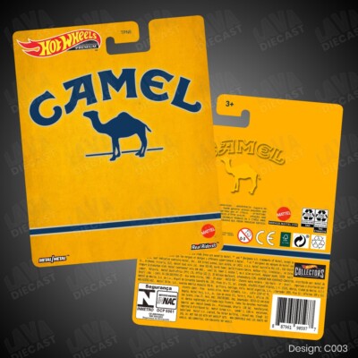 Camel F1 Custom Hot Wheels Card Senna Diecast Vintage Motorsport Car ...