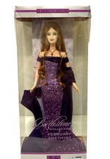 Barbie Birthstone Collection February Amethyst Mattel B3410 MINB for ...