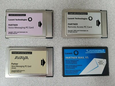 Avaya Lucent Partner Mail PC Cards | eBay