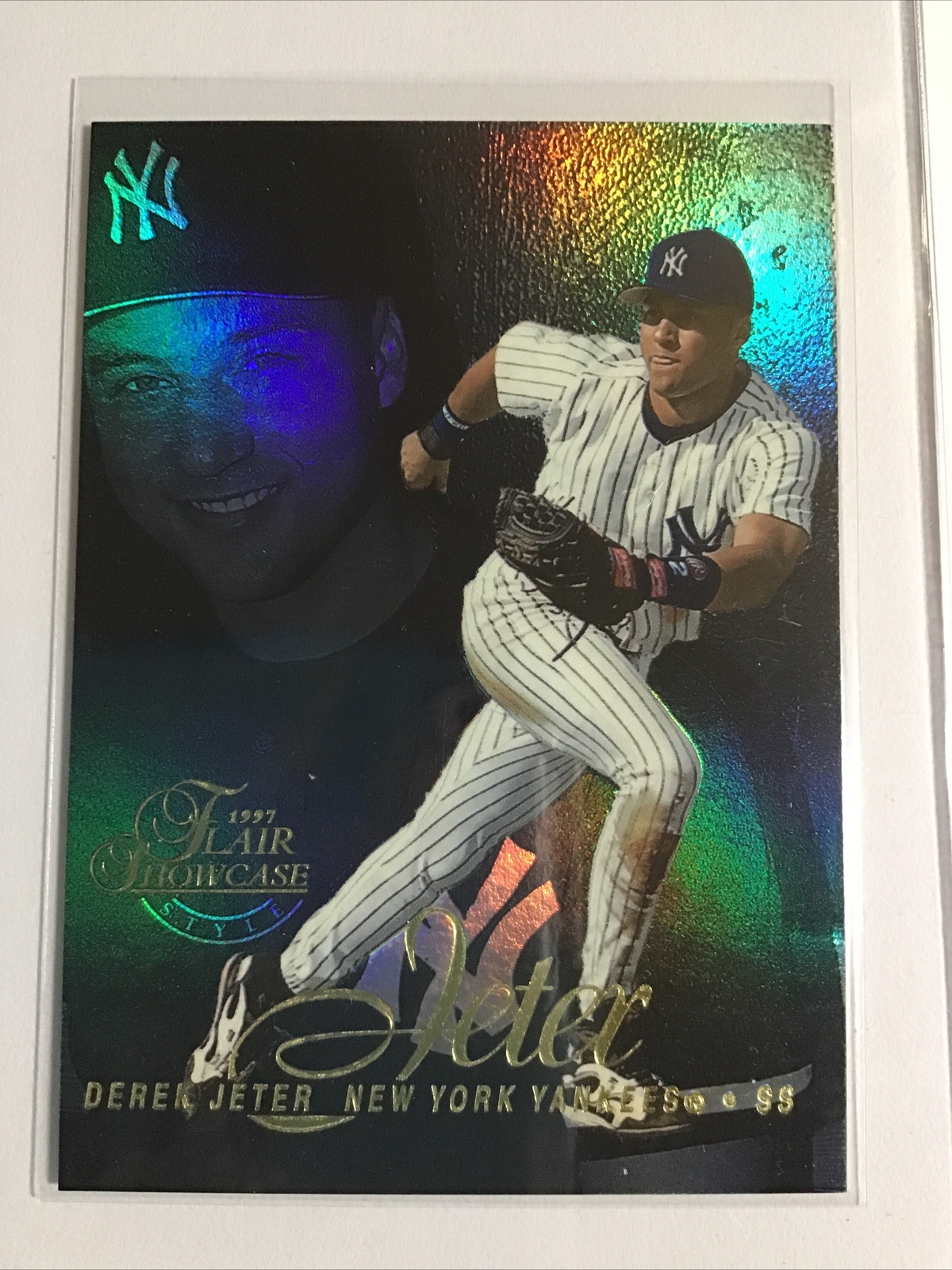 1997 Flair Showcase STYLE - Derek Jeter - Row 2 Seat 2 Section 1 - NM ...