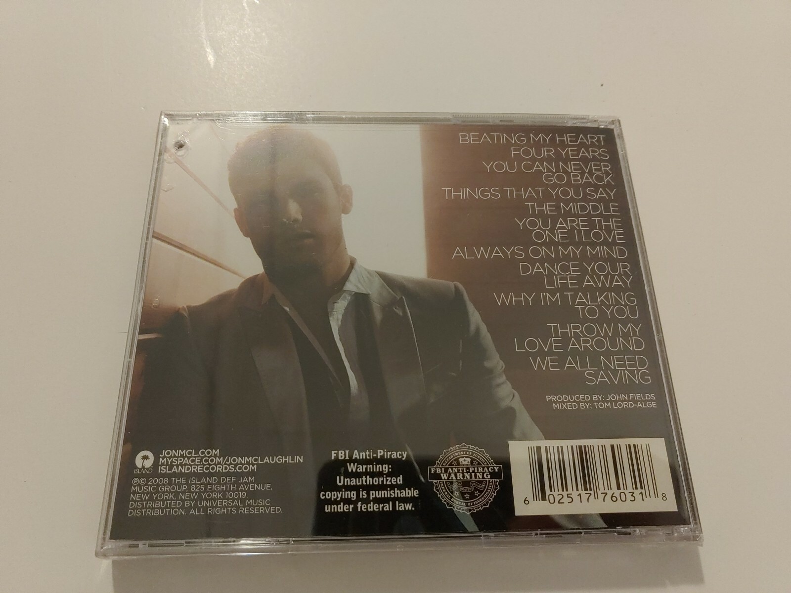 OK Now by Jon McLaughlin (Pop) (CD, Oct-2008, Island (Label)) for sale ...