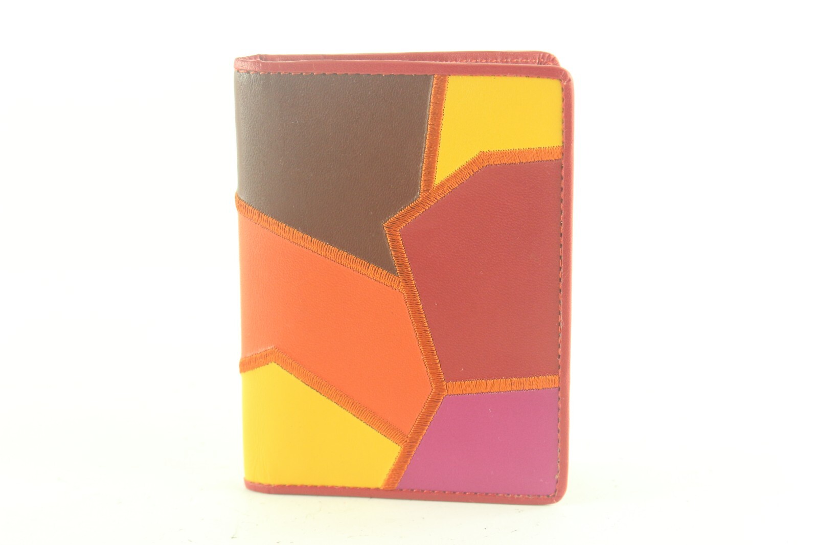 Saint Laurent Multicolor Leather Card Holder Wallet 1… - Gem
