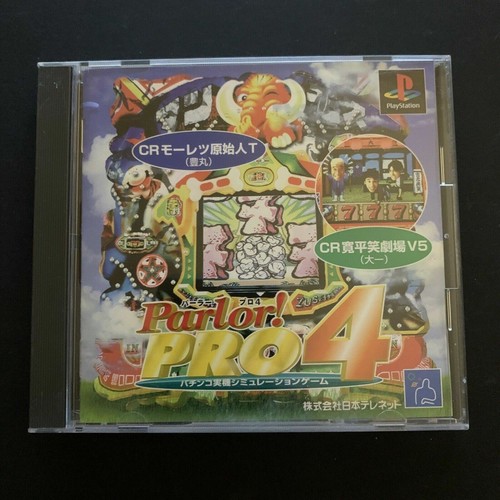 Parlor! PRO 4 - PS1 PlayStation NTSC-J Japan Pachinko Slot Machine Game ...