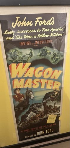 WAGON MASTER Original 1952 poster John Ford western | eBay