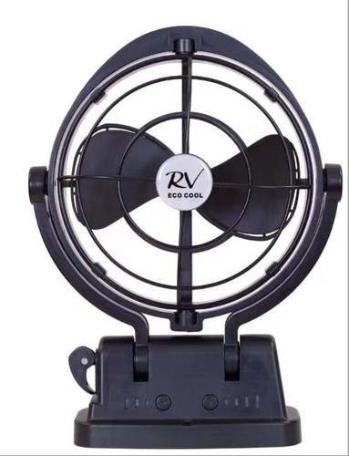 JAYCO SUITABLE CARAVAN CAMPER TRAILER FAN 12/24VOLT BLACK SIROCCO STYLE ...