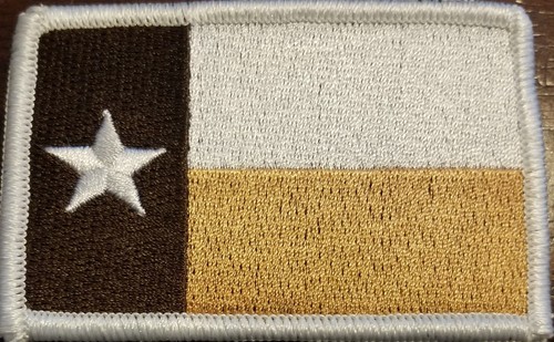 Texas State Flag Patch W/ Hook Adhesive Fastener Tactical Tex Emblem #19 | eBay