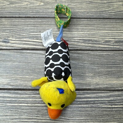 Infantino Blue Box 2020 Yellow Duck Hanging Toy Rattle Baby Toddler Toy ...