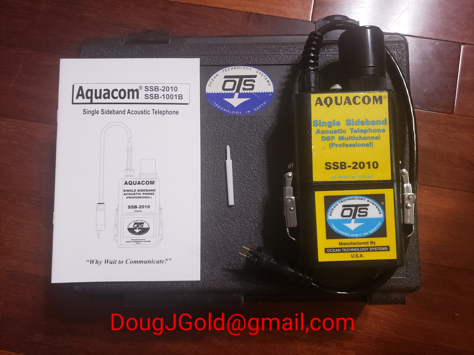 "SERVICED & RECONDITIONED!!!" OTS Aquacom SSB-2010, 4-Ch Underwater Transceiver | eBay