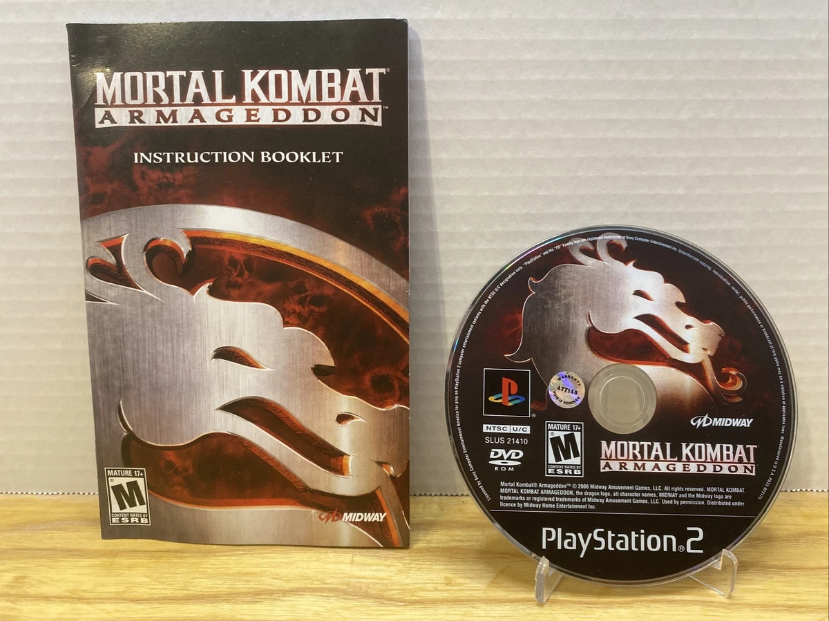Mortal Kombat Armageddon Ps2