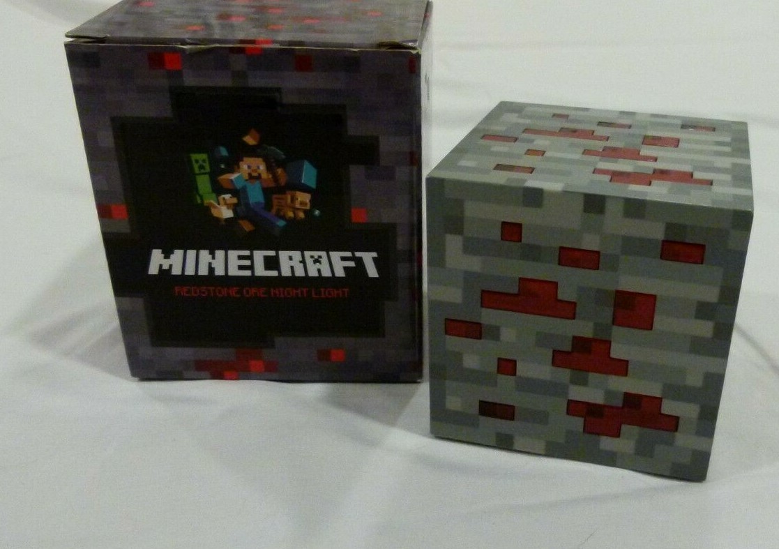 Minecraft Redstone Ore Night Light