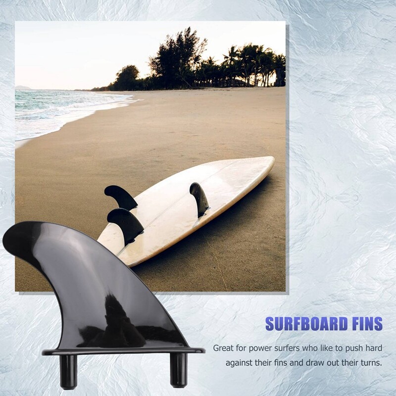 3Pcs Soft Top Surfboard Fins Sets for Softboard Paddle Board Surf ...