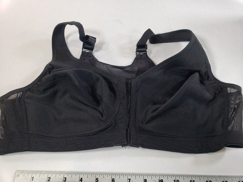 Glamorise Full Figure Plus Size MagicLift Front-Closure Posture Back ...