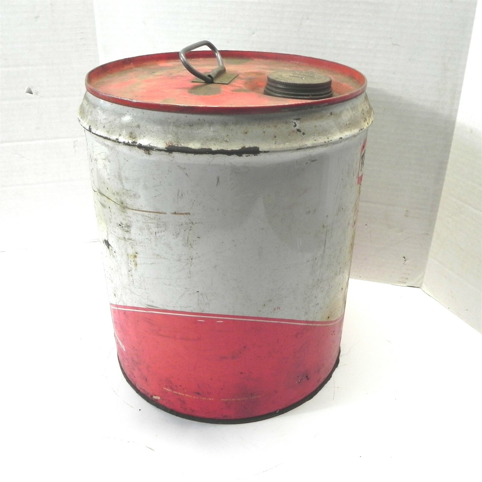 VINTAGE TEXACO ALMAG OIL 5 GALLON CAN EMPTY | Grelly USA