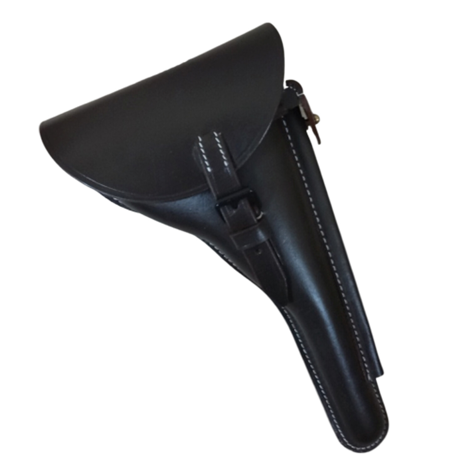 WWII Luger P08 6" barrel German Holster Dark Brown - Reproduction l586 ...