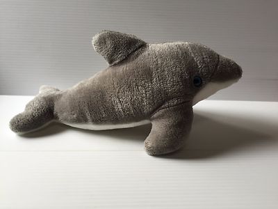 STUFFED DOLPHIN, plush dolphin, large stuffed dolphin, plush sea animal ...