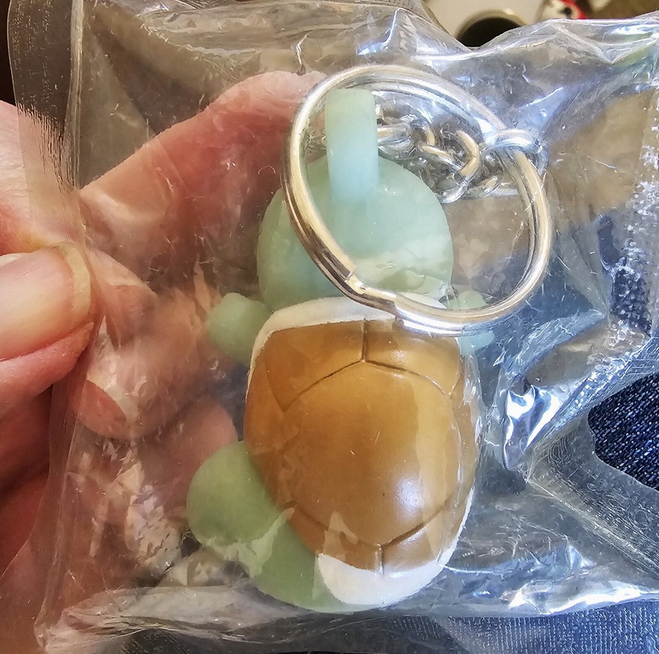 NIP Pokemon Plastic Squirtle Figure Keychain | eBay