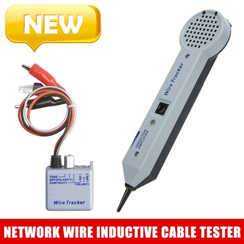 Network Wire Inductive Cable Tester Detector Finder Tone Toner ...