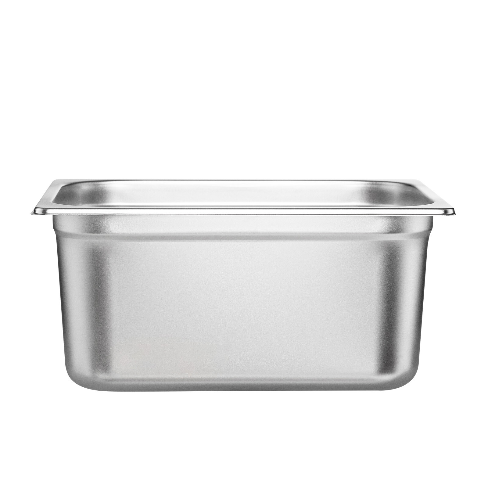 6Pcs 6" Deep Steam Table Pans Hotel Food Prep Pan Stainless Steel 1/2 ...