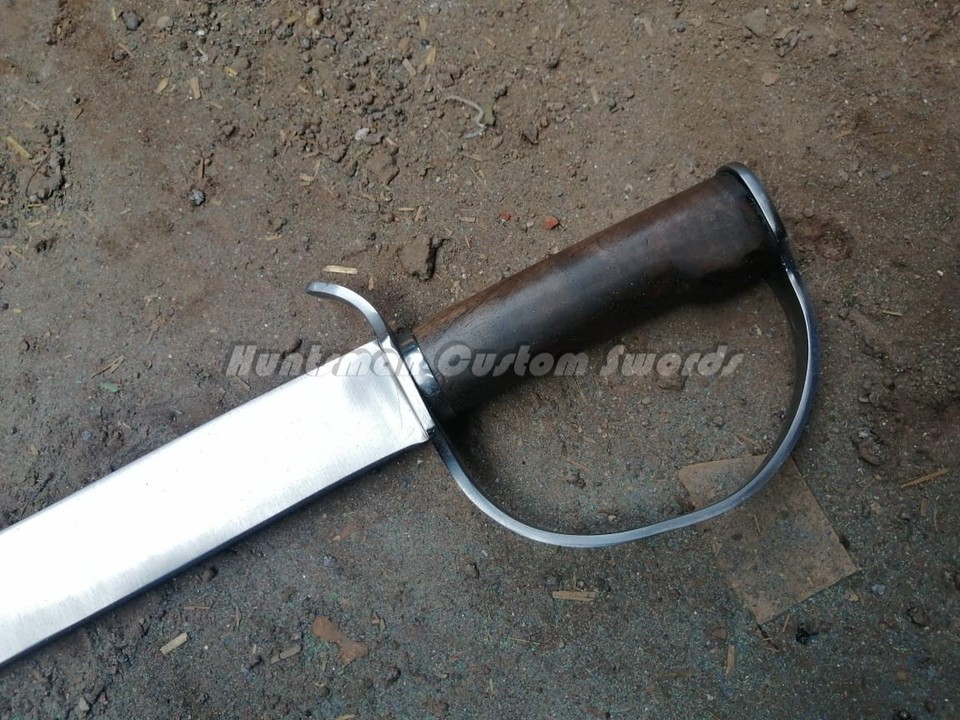 Custom Made American Civil war Confederate BOWIE /D Guard In Forge ...
