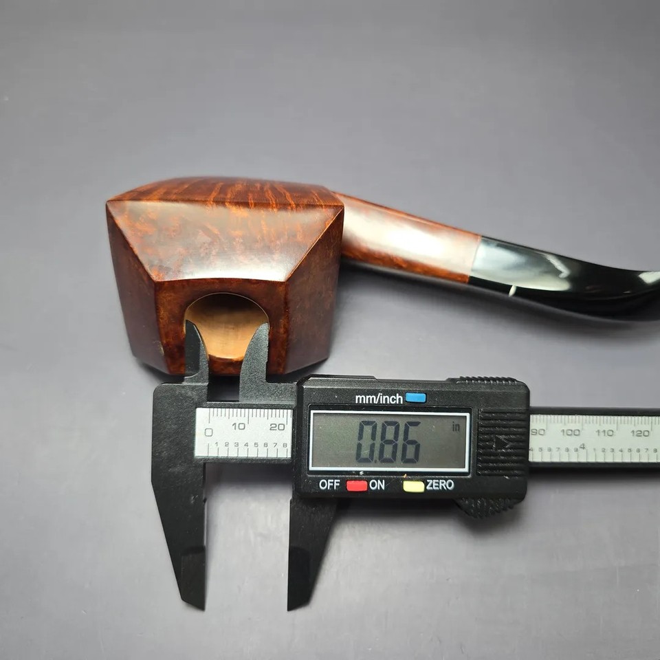 Baldo Baldi Magnum Smooth Diamond Bulldog Estate Briar Pipe, Unsmoked ...
