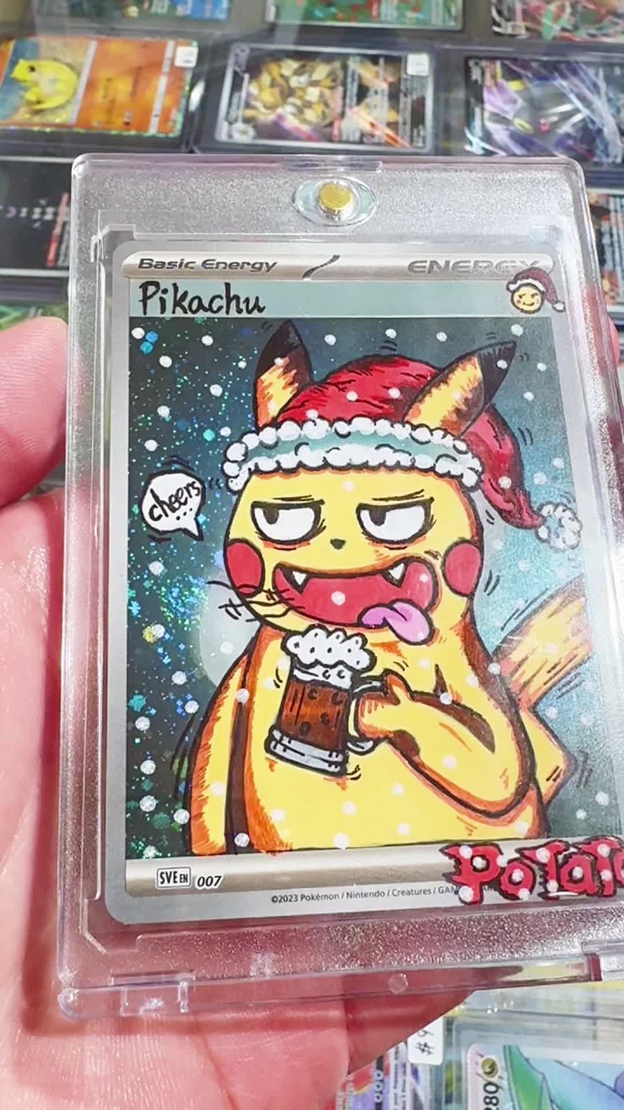 Pikachu ex SAR 234/193 MEGA Dream ex M2a Hand draw DIY 2025 XMax🌀🌀 ...