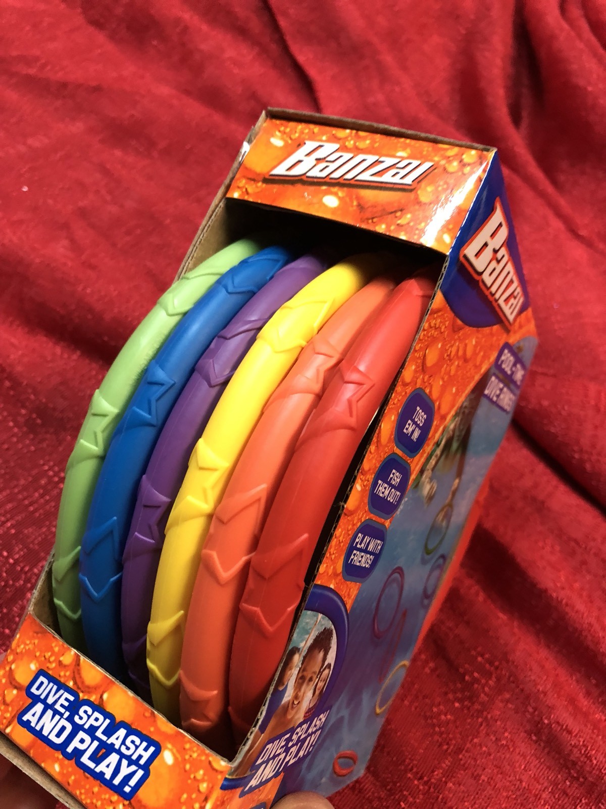 Spring & Summer Toys Banzai Pool Time Dive Rings 6-Pack | eBay