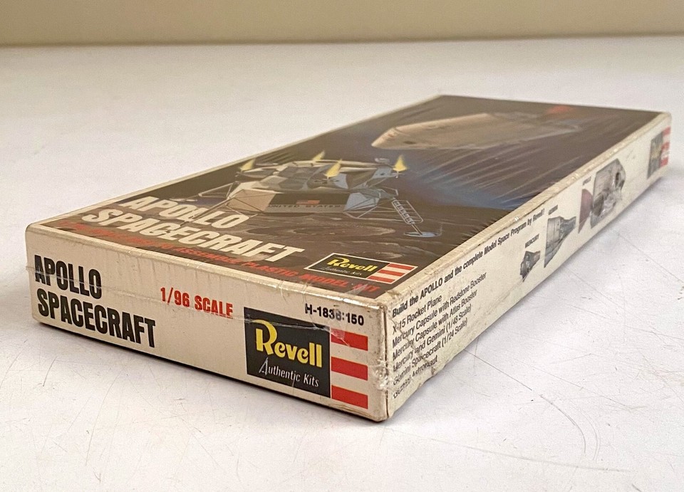 REVELL 1967 APOLLO SPACECRAFT 1/96 MODEL SPACESHIP ROCKET KIT UNOPENED ...