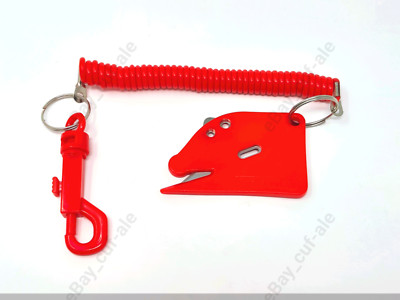 Slitter Safety Cutter Safety Box Cutter With Red Lanyard | eBay UK