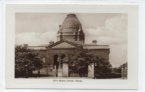 JOHN NEILSON SCHOOL, PAISLEY: Renfrewshire postcard (C74465) | eBay