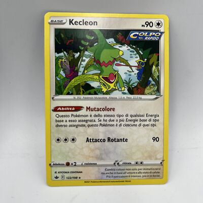 Pokemon Card KECLEON Rare (IT) | Scarlet And Violet 122/198 | eBay