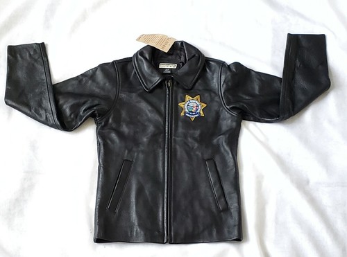 California Highway Patrol CHP 1199 Foundation Motorcycle Leather Jacket ...