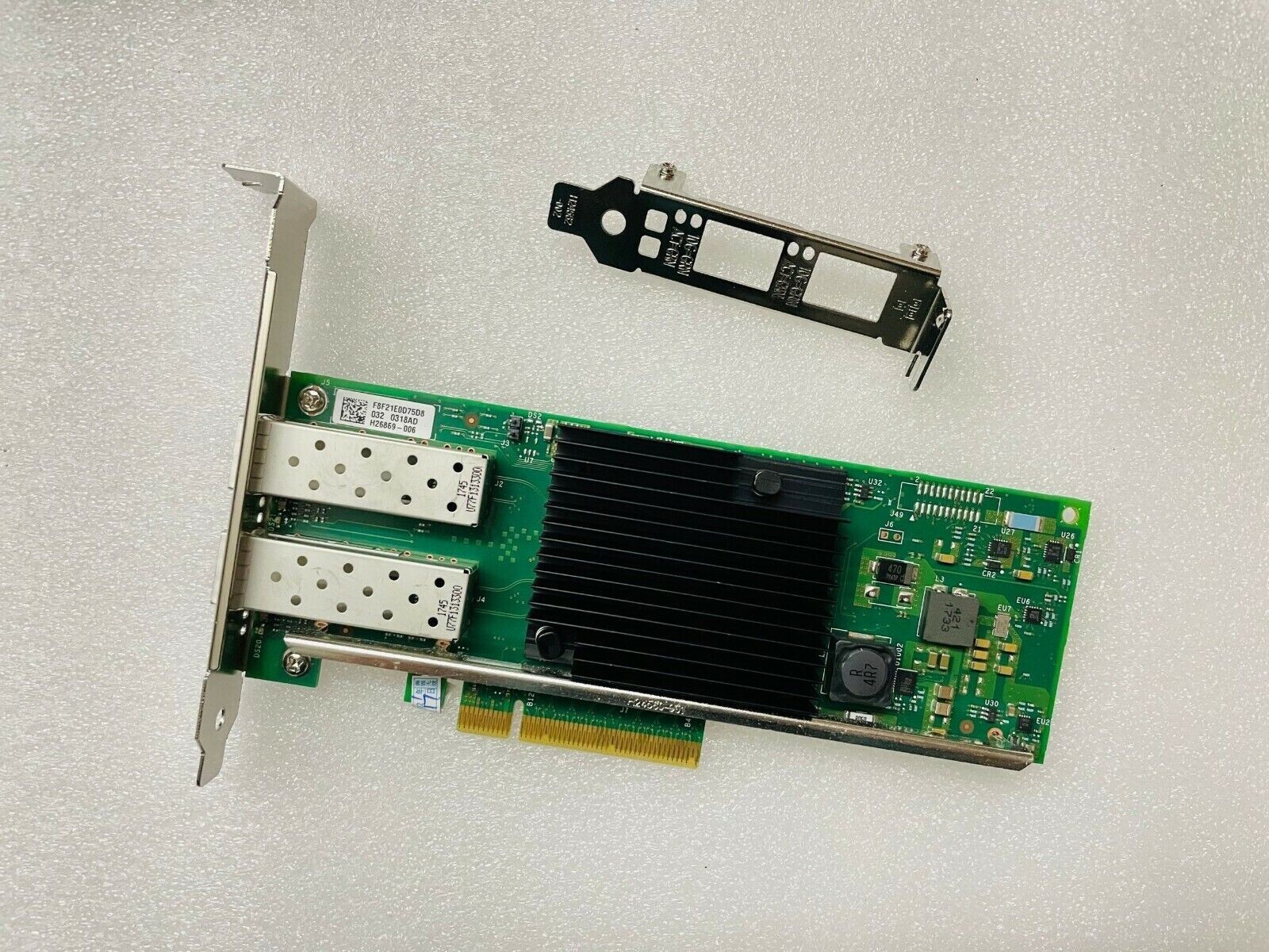 Dell Intel X710-DA2 Dual Port 10Gb SFP+ Converged Network Adapter Card ...