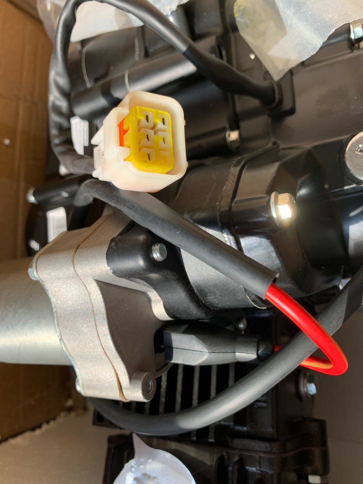 125cc Engine 3 speed Reverse Falcon Kazuma 110cc Coolster OEM 3125C ...