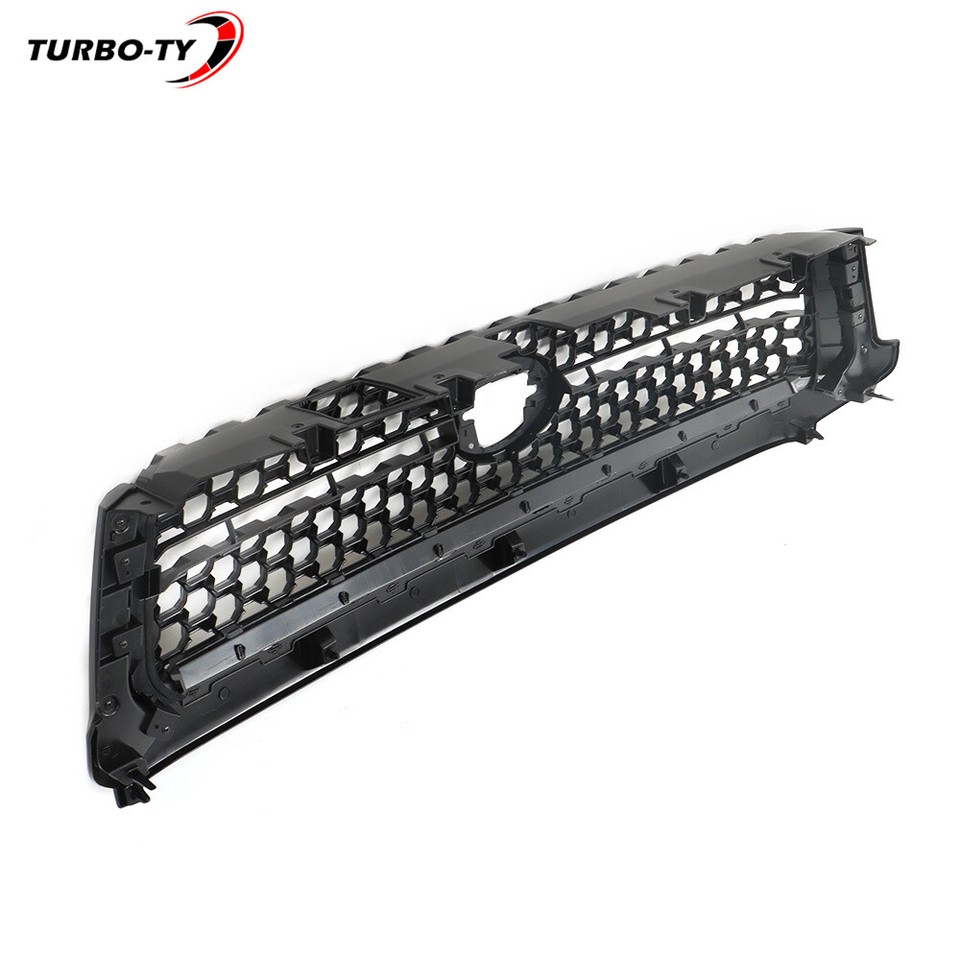 Glossy Black Front Grille&Hood Bulge Molding For 2014-2020 Tundra 53101 ...