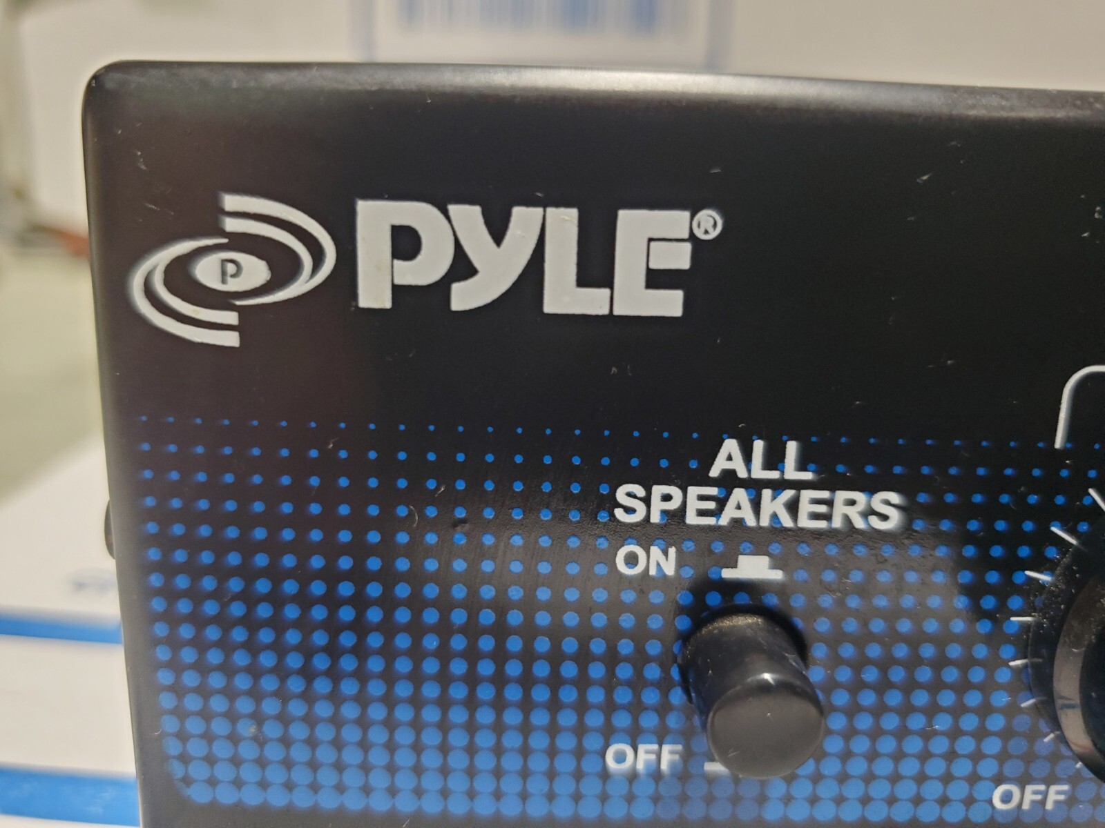 Pyle PSPVC4 4 Channel High Power Stereo Speaker Selector W/volume ...