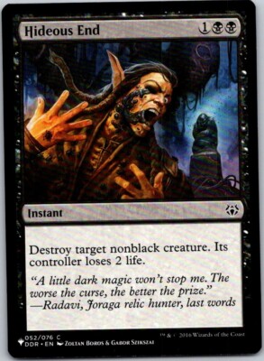 Magic the Gathering Hideous End Mystery Booster MTG Free Shipping | eBay