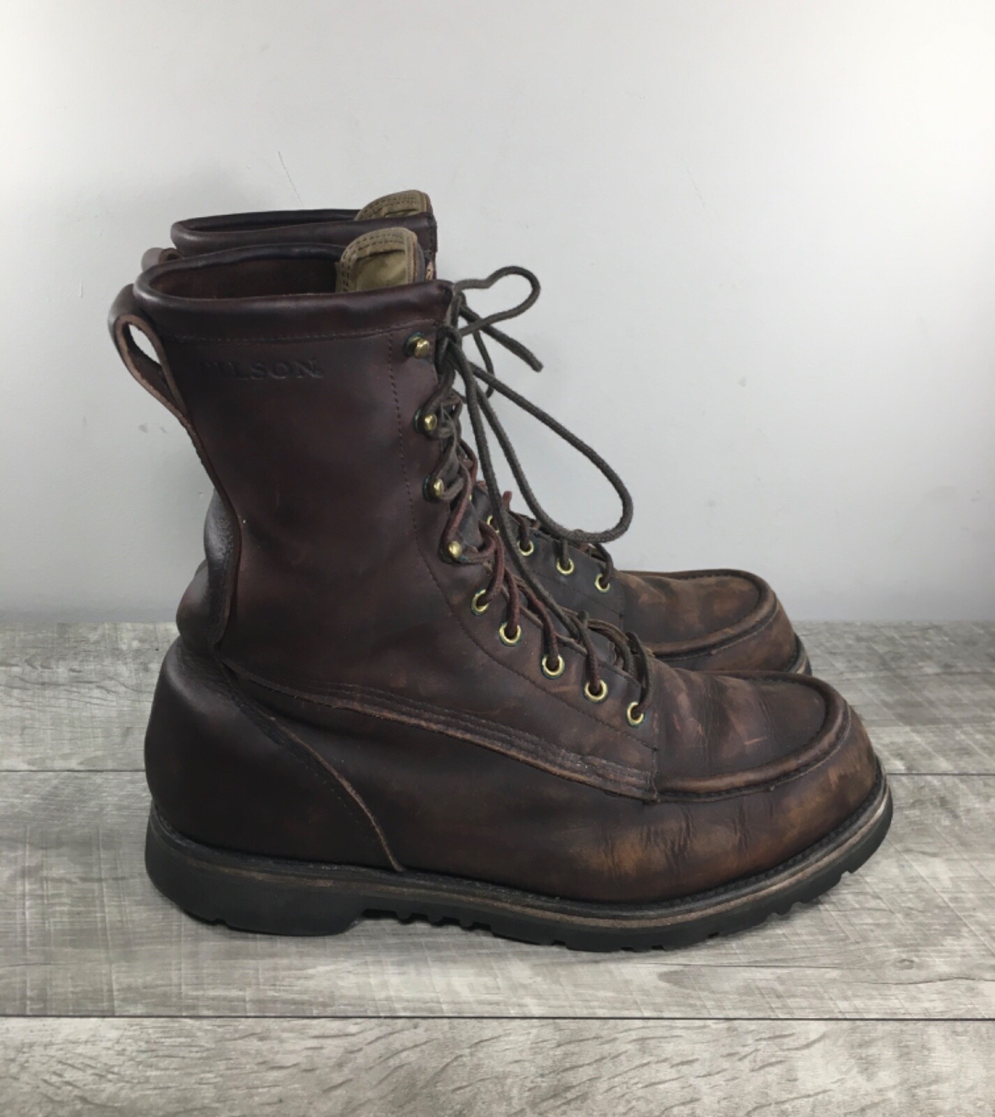 Filson Mens 1901 Uplander Hunting Field Leather Workw… - Gem