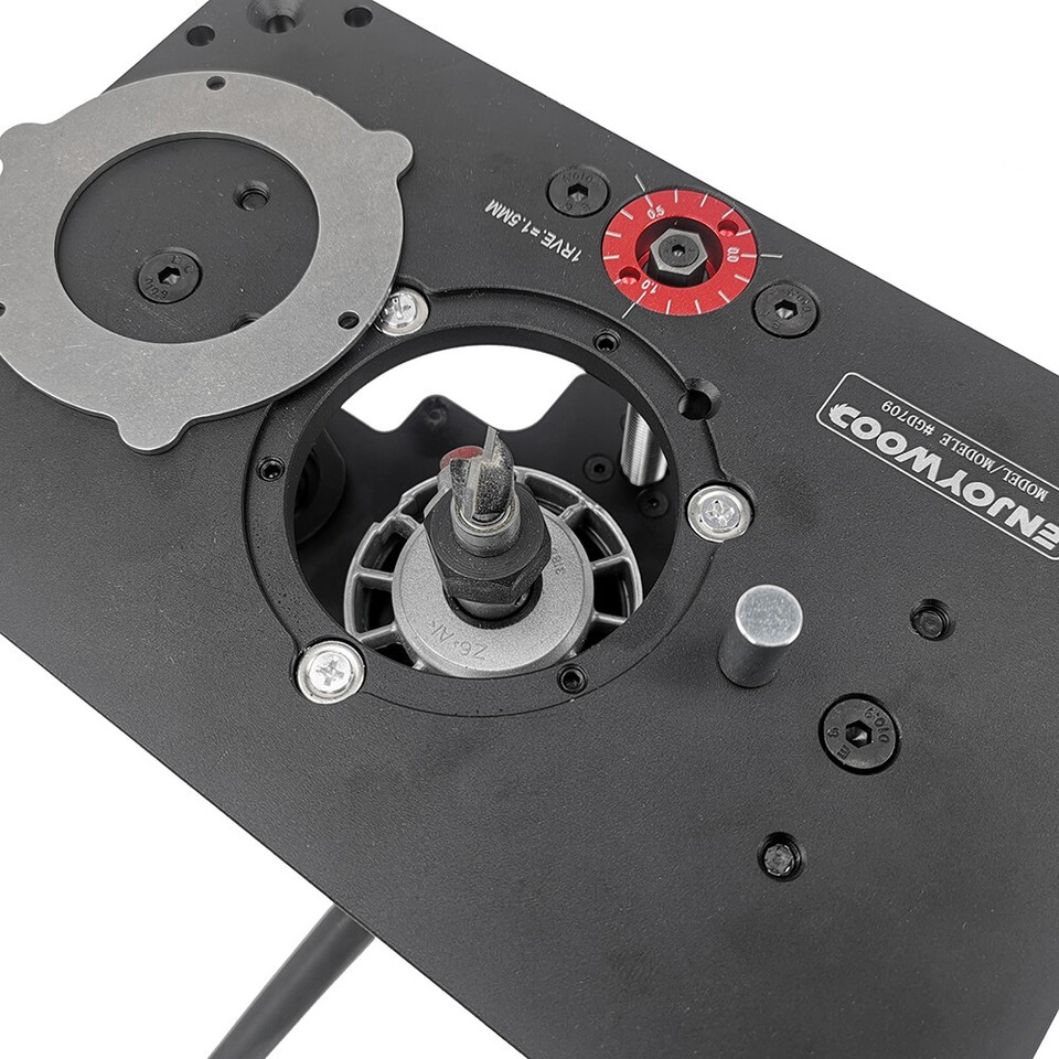 ENJOYWOOD Router Lift Wood Router Table Set Up Plate Precision ...